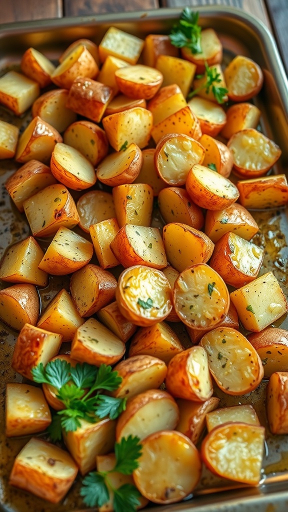 Delicious Savory Roasted Potatoes Recipe
