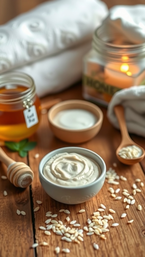 Nourishing Rice Flour Face Mask Recipe