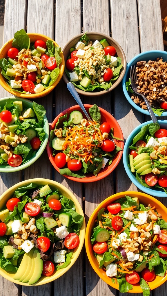 7-Day Salad Meal Plan for Healthy Eating