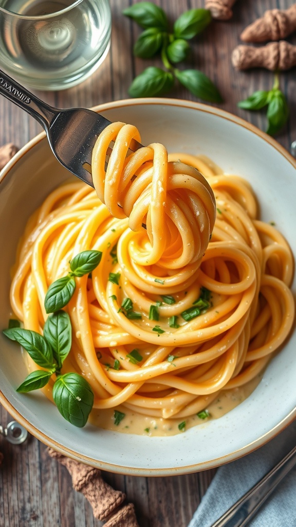 Creamy Four Cheese Pasta Recipe
