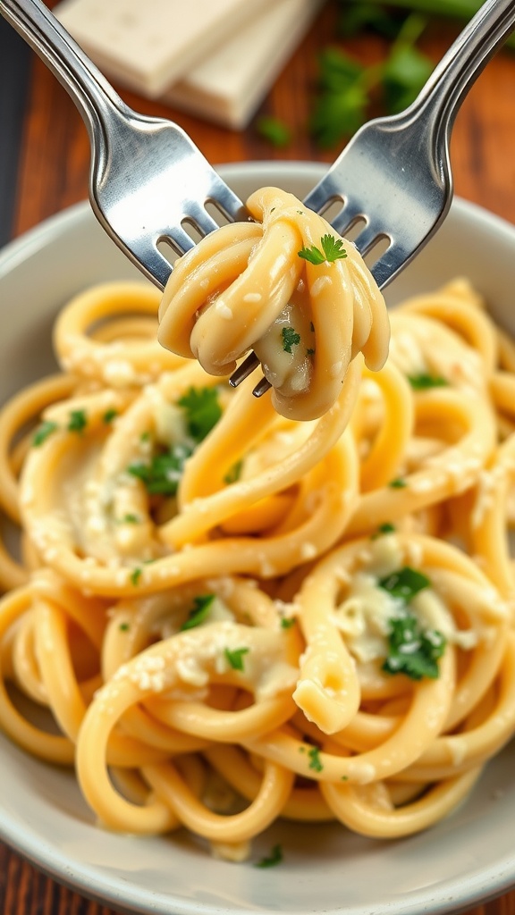 Creamy Three Cheese Pasta Sauce