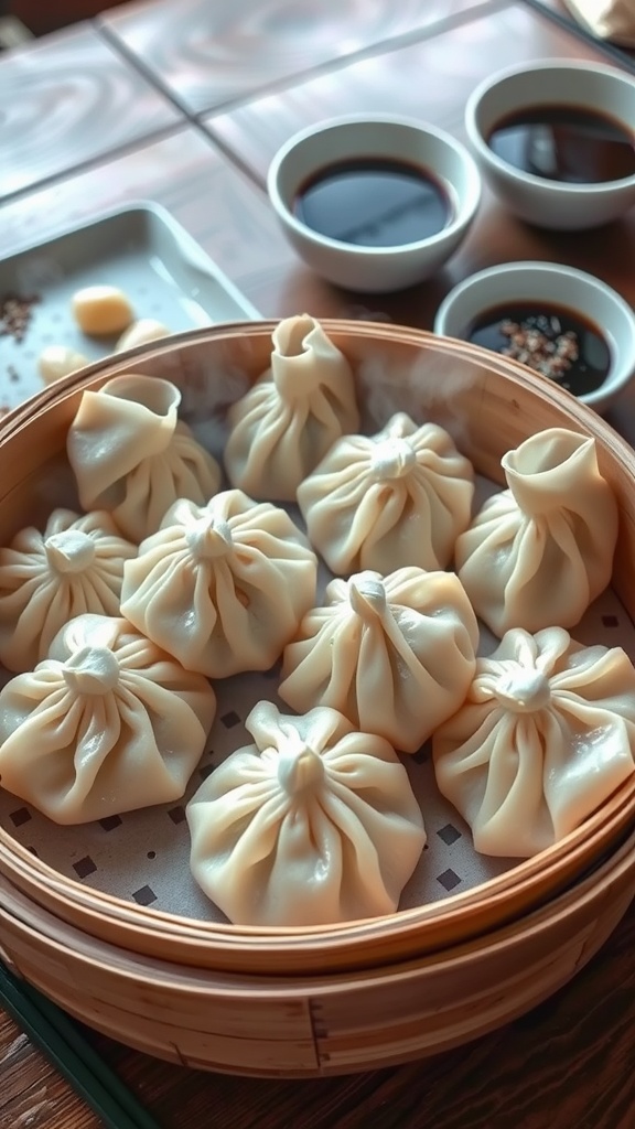 Steamed Chicken Xiao Long Bao Recipe