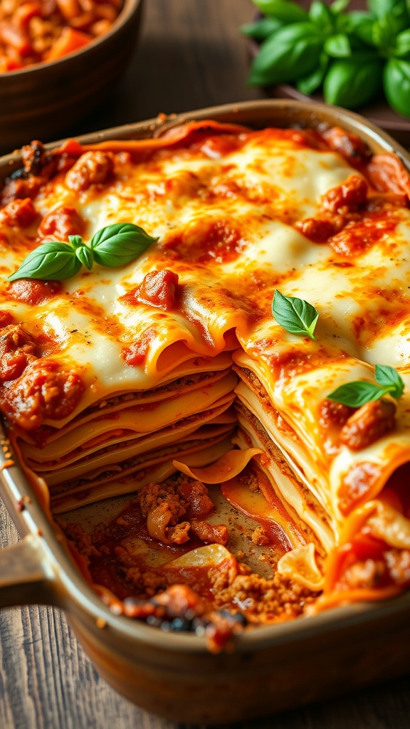 Savory 7-Layer Pasta Bake Recipe