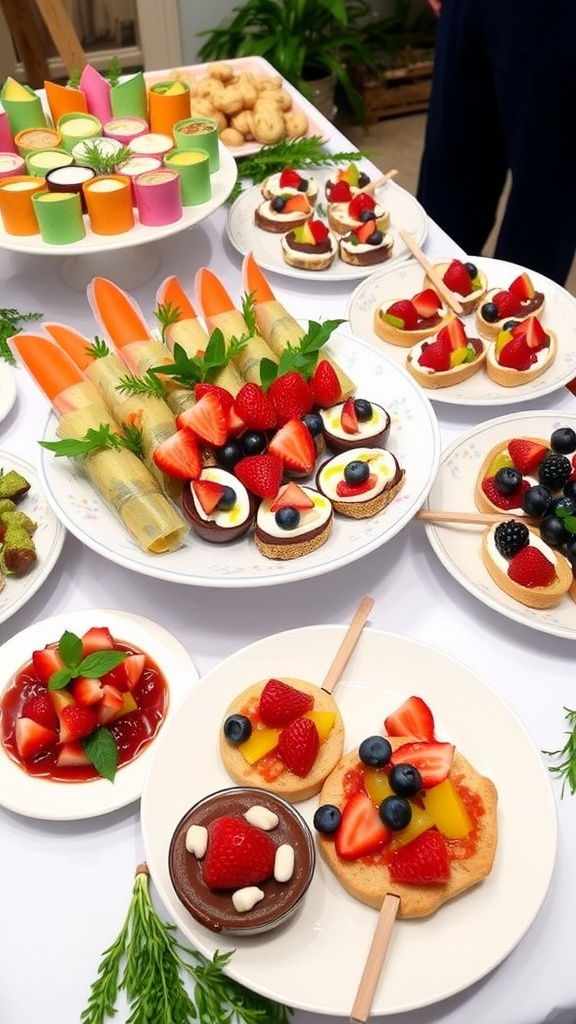 Irresistible Appetizer and Dessert Party Menu