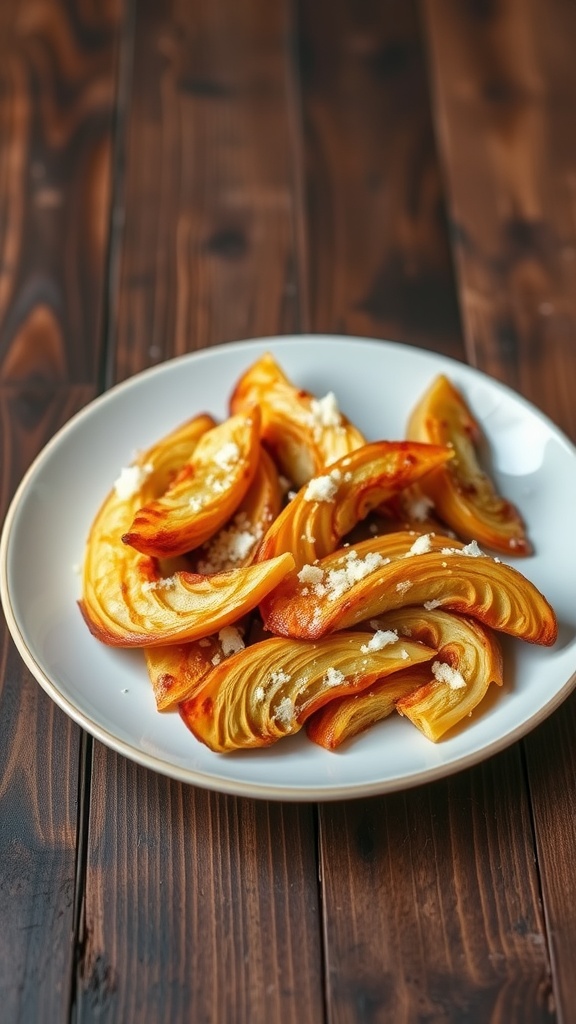 Savory Baked Cabbage Wedges Recipe