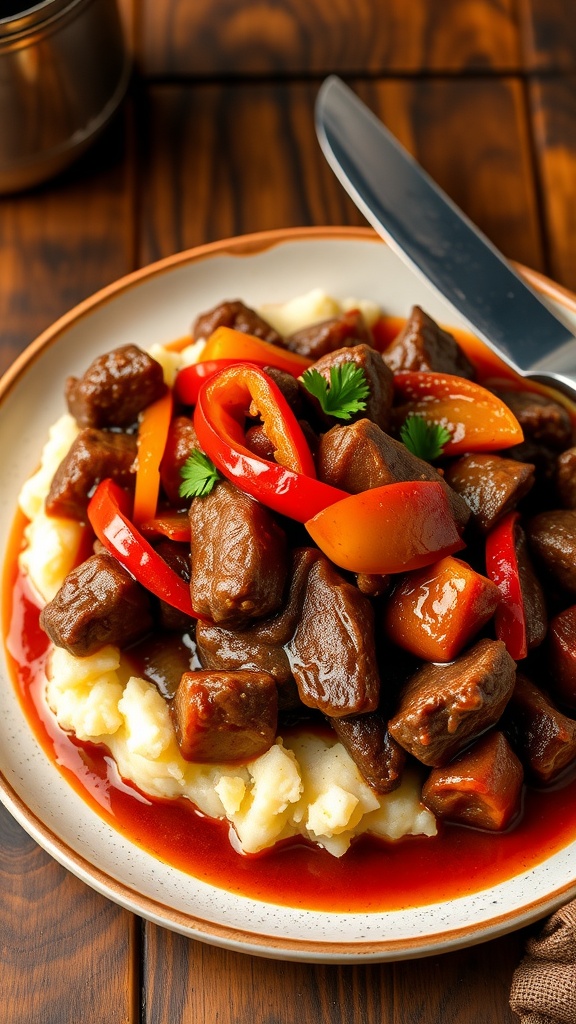 Savory Beef Manhattan Recipe