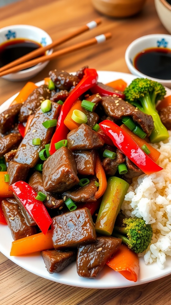 Savory Beef Stir-Fry Dinner Recipe