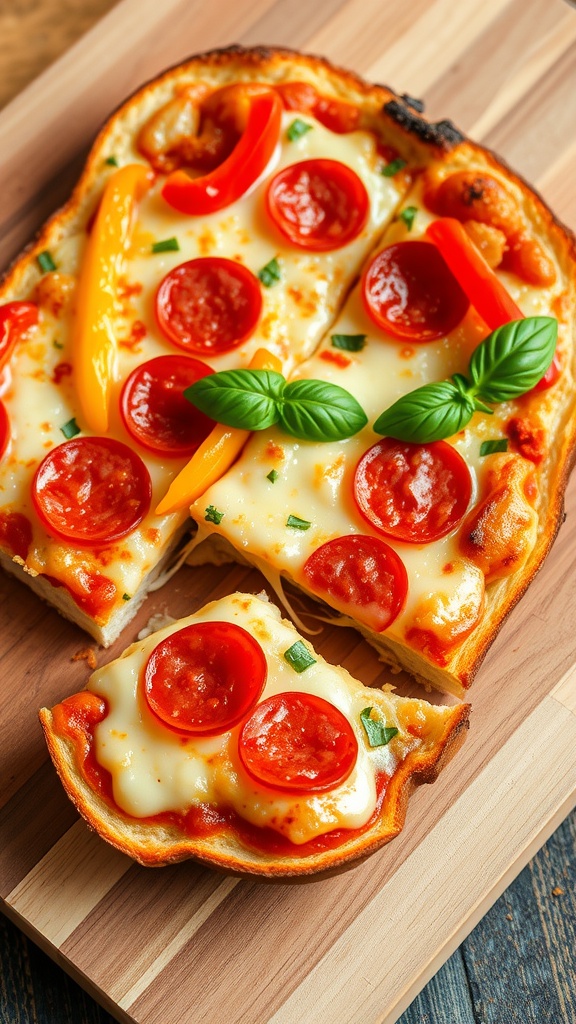 Quick and Easy Bread Slice Pizza Recipe