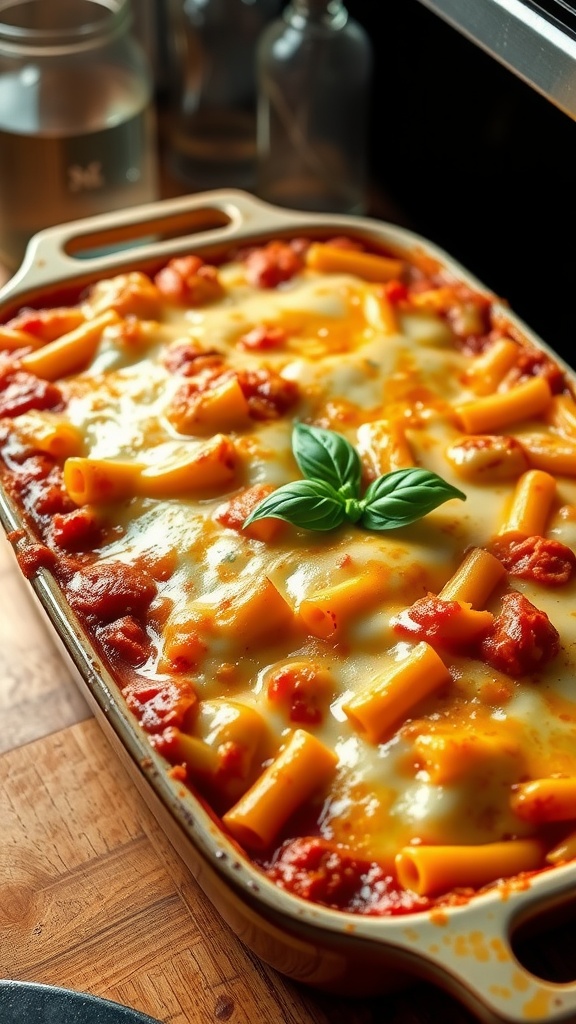 Cheesy Baked Pasta Casserole Recipe
