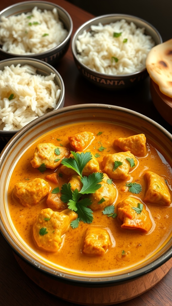 Creamy Coconut Chicken Korma Recipe