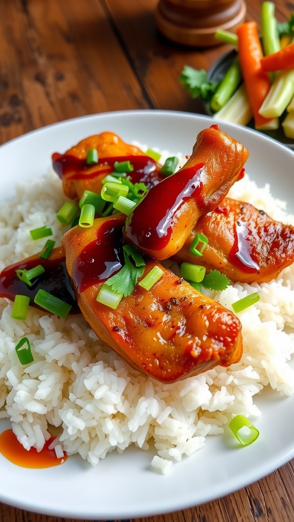 Savory Chicken Rice with Aromatic Herbs