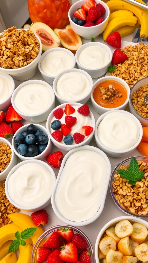 Creative Yogurt Bar Ideas for Your Next Gathering