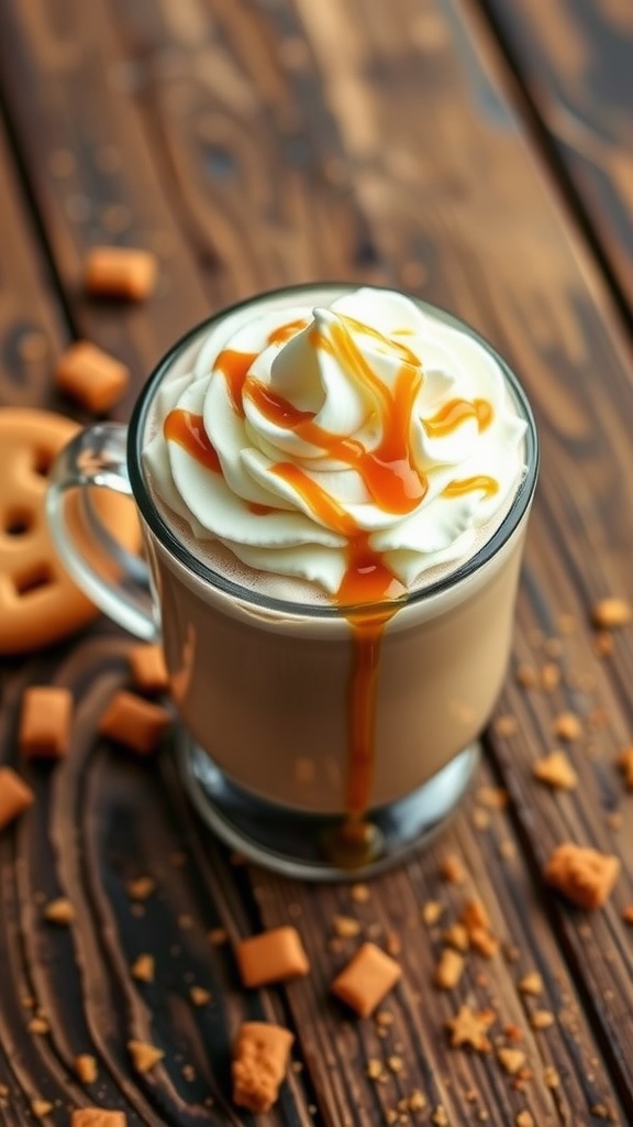 Cookie Butter Latte from 7 Brew Recipe