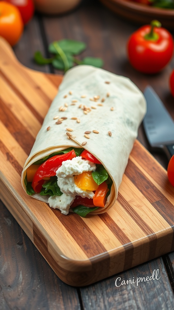 Quick and Easy Cottage Cheese Wrap Recipe