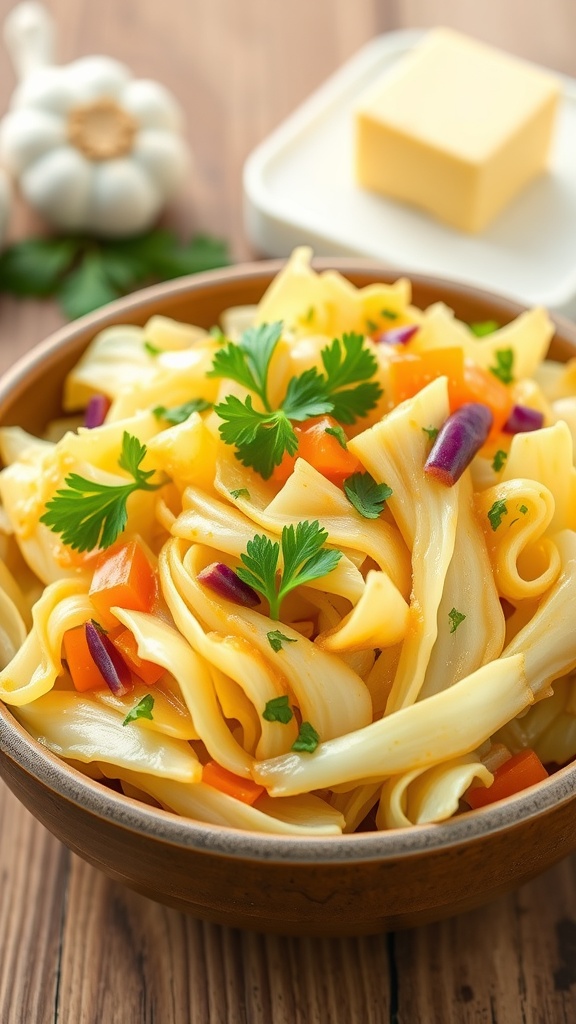 Savory Garlic Butter Cabbage Recipe