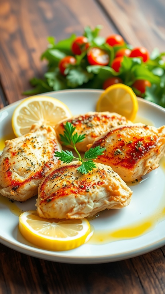 Zesty Garlic Lemon Chicken Recipe