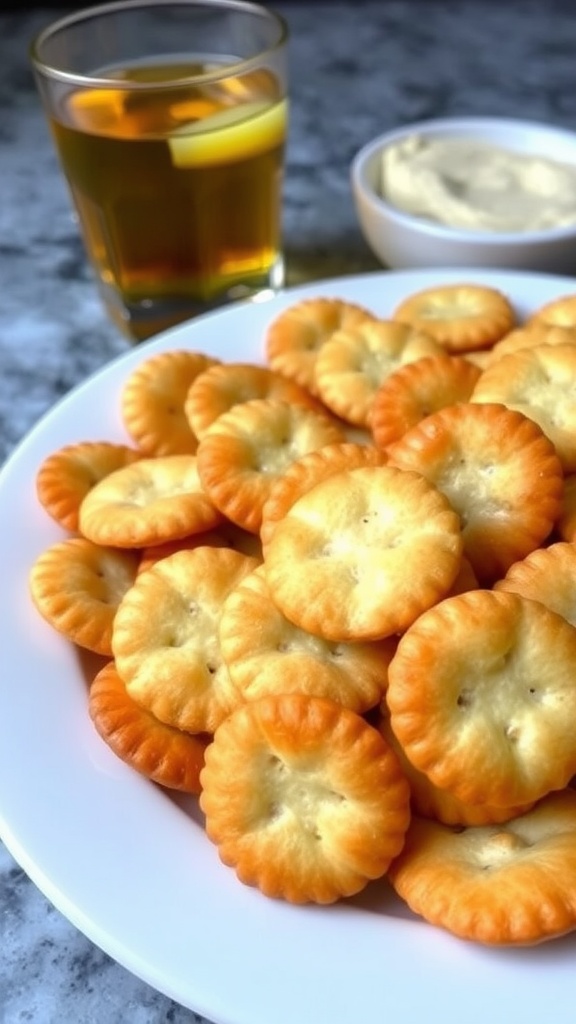 Savory Garlic Ritz Crackers Recipe