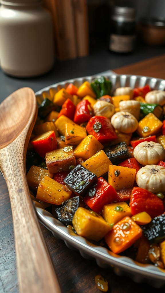 Garlic-Infused Roasted Vegetables Recipe