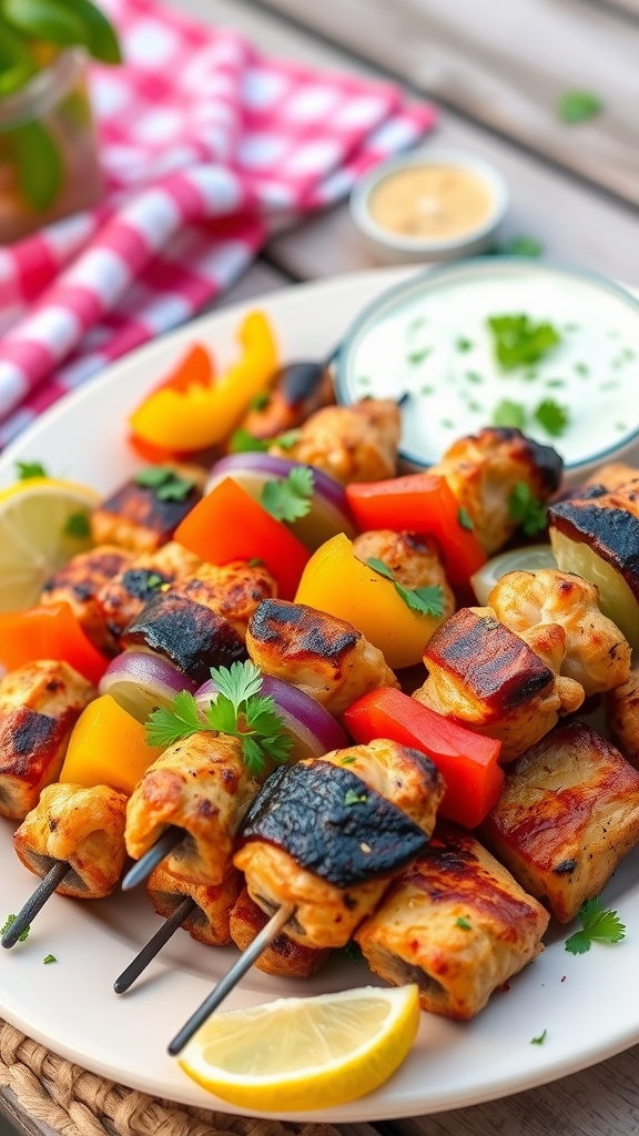 Juicy Grilled Chicken Kebab Recipe