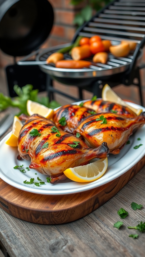 Savory Grilled Quail Recipe