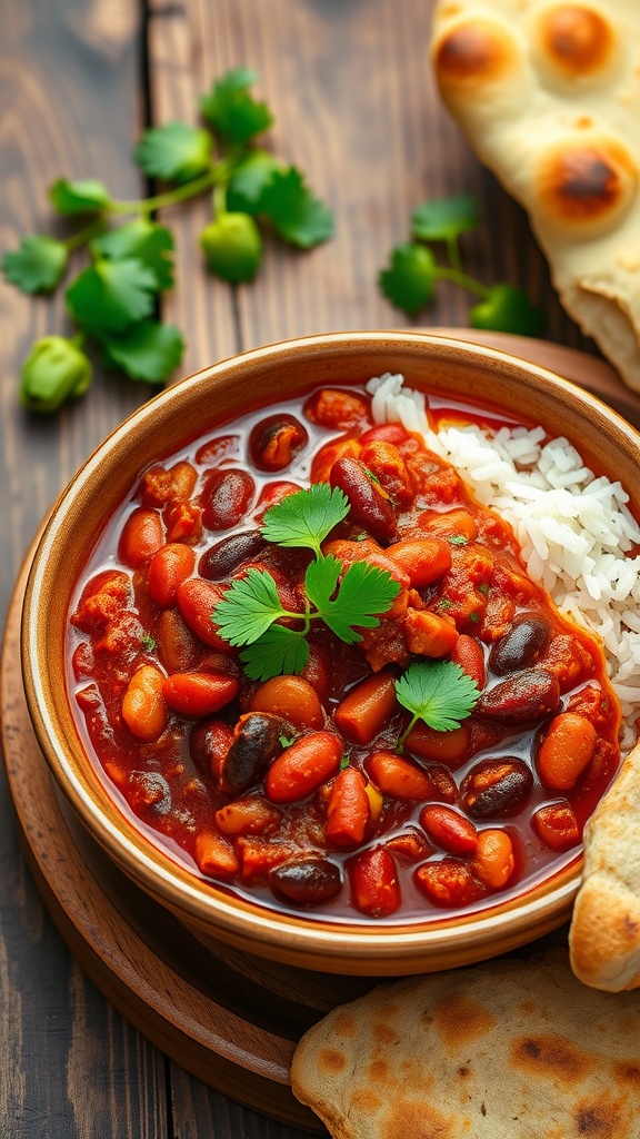 Spicy Indian Beans Curry Recipe