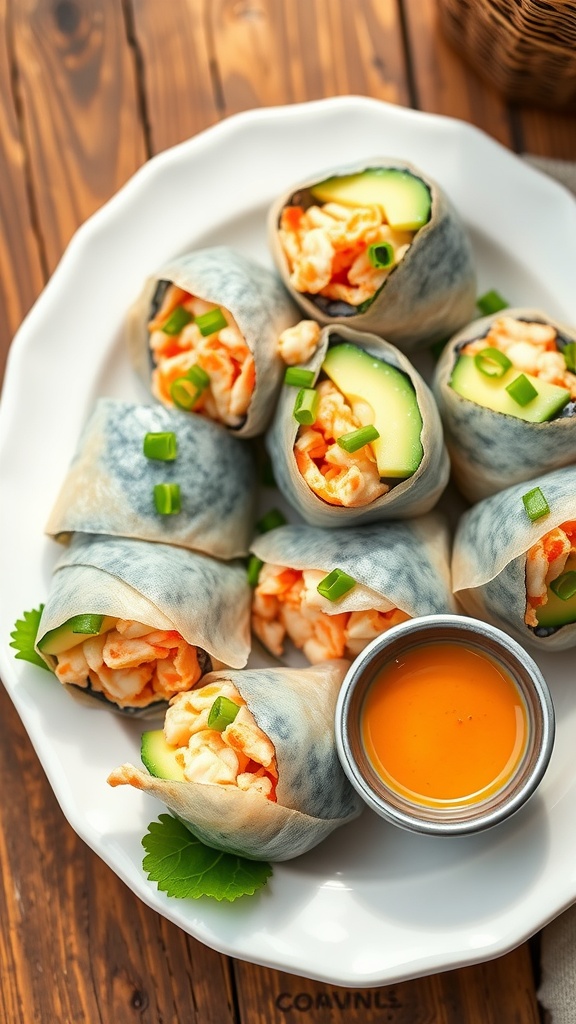 Savory Lobster Hand Rolls Recipe