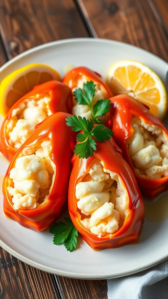 Savory Lobster Heels with Garlic Butter