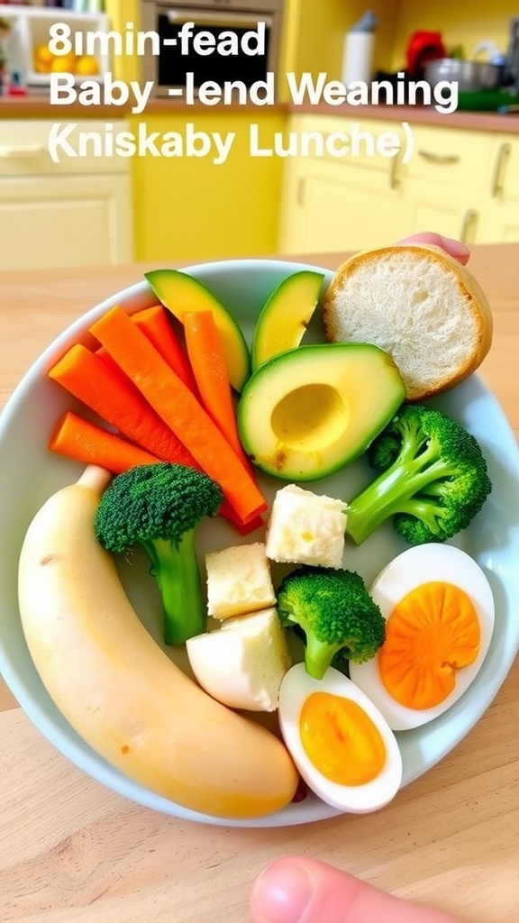 Nutritious Baby-Led Weaning Lunch Ideas for 8-Month-Olds