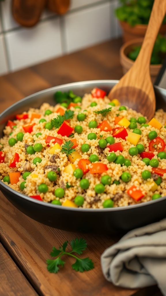 Healthy Turkey Quinoa Skillet Recipe