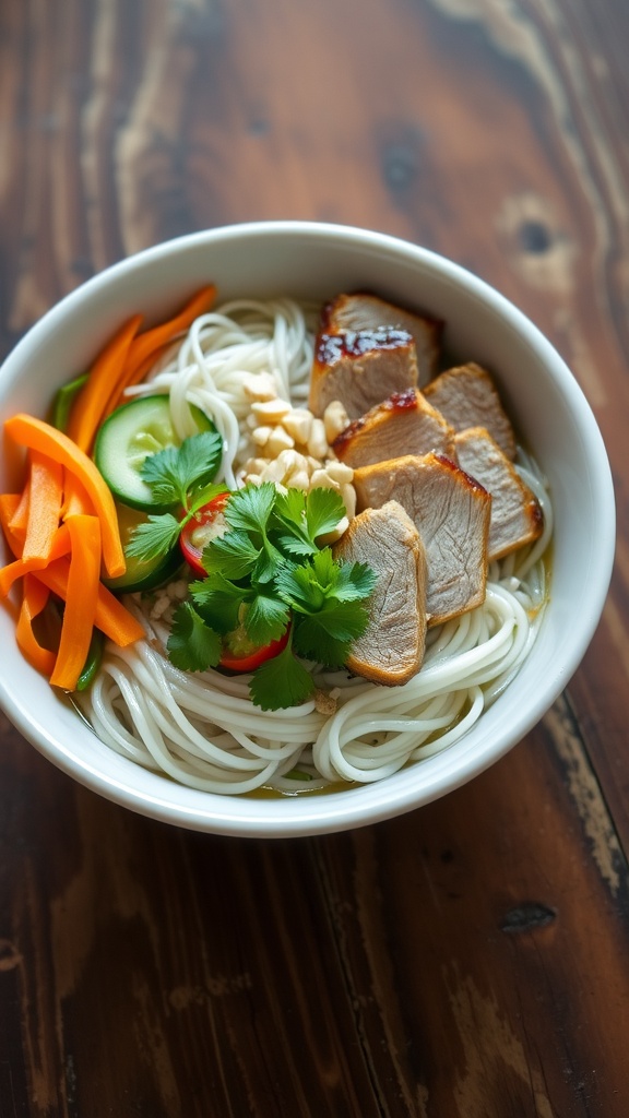Savory Pork Vermicelli Bowl Recipe