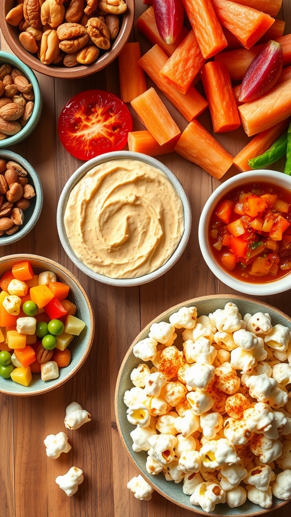 Savory and Sweet Snack Food Ideas