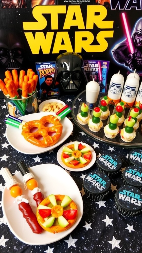 Galactic Star Wars Day Snack Ideas