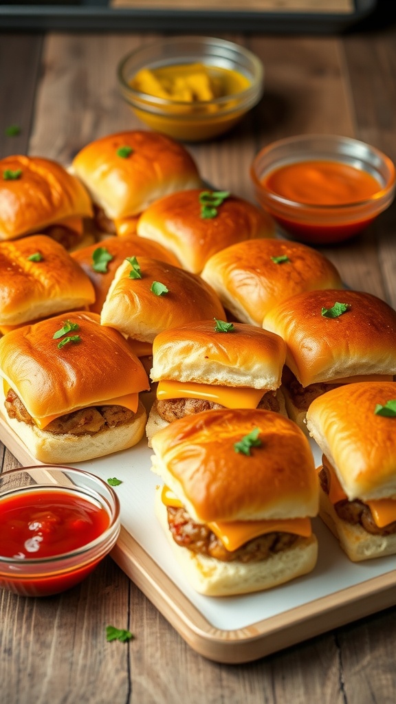 Savory Turkey Sliders on Hawaiian Rolls