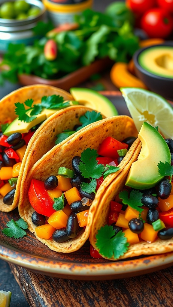 Flavorful Vegetarian Tacos Recipe