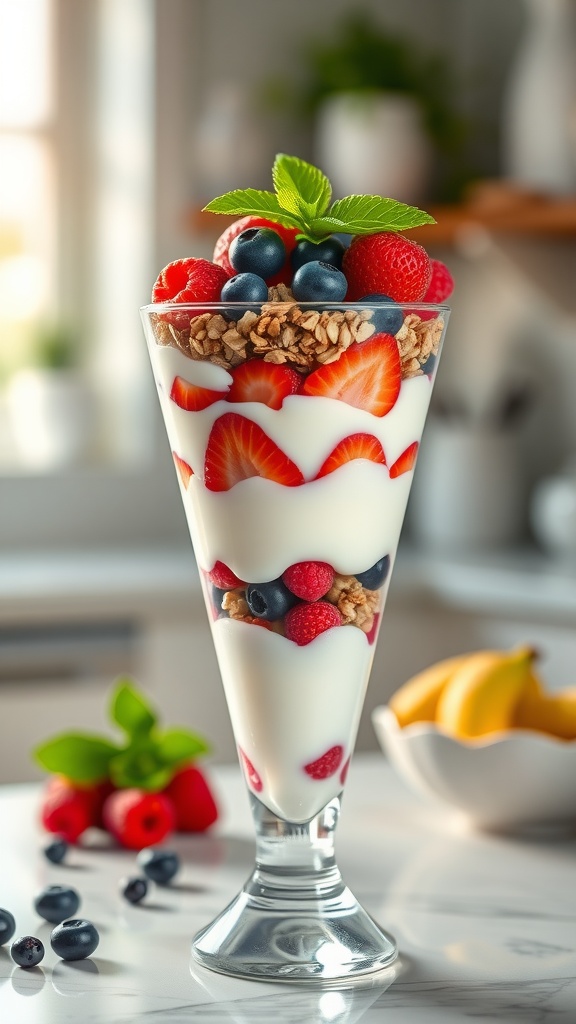 Creamy and Healthy Yogurt Parfait Recipe