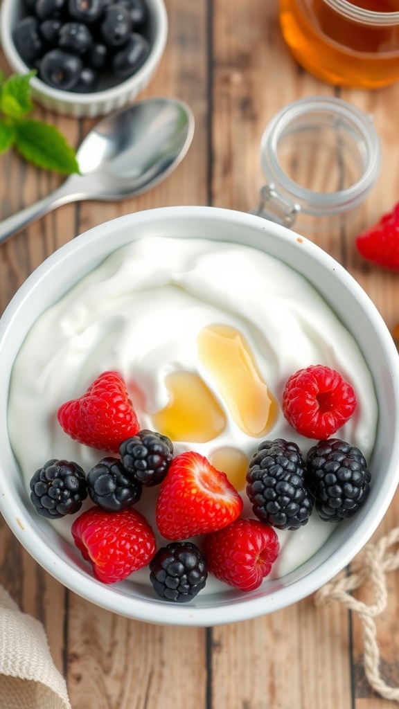 Creamy Zero Fat Yogurt Recipe