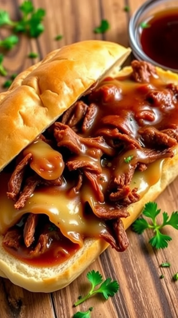 Savory Beef Dip Sandwiches Recipe