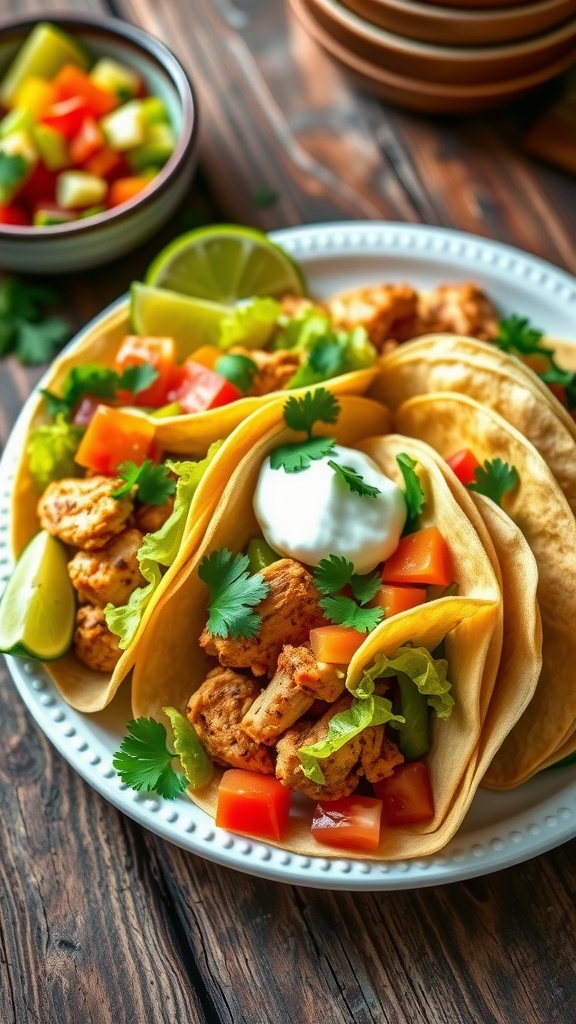 Zesty Chicken Tacos Recipe