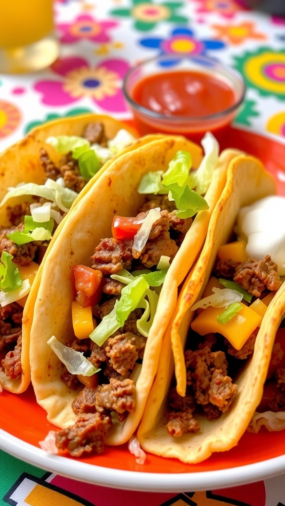 Homemade Taco Bell Style Crunchy Tacos Recipe