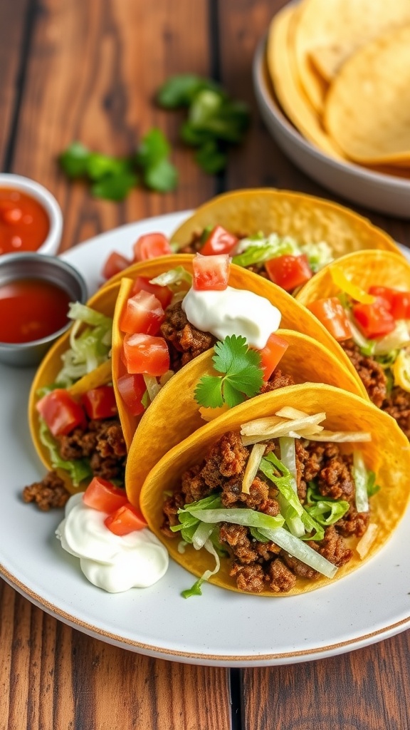 Taco Bell Style Crunchy Tacos Recipe