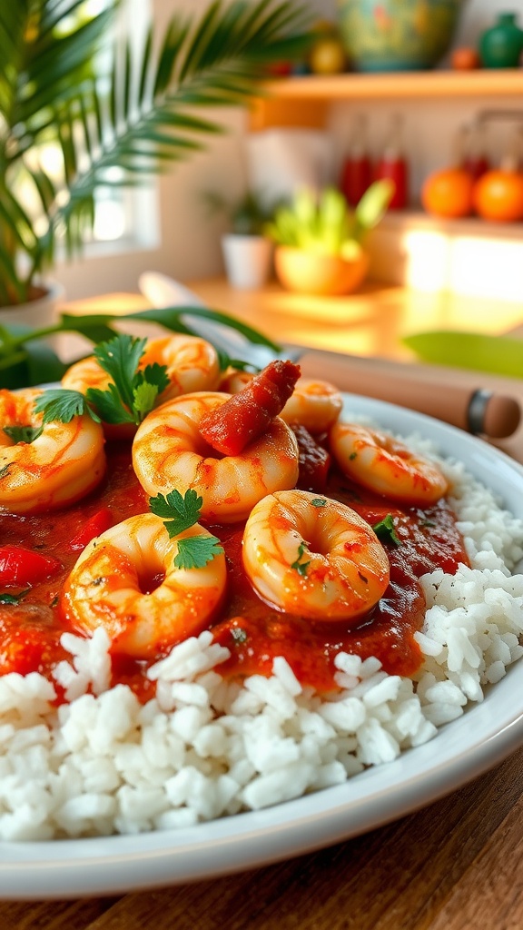 Savory Creole Shrimp Sauce (Sauce Crevette 974)