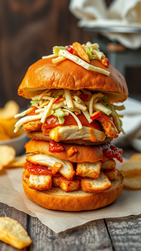 Spicy Chicken Joe Sandwich Recipe