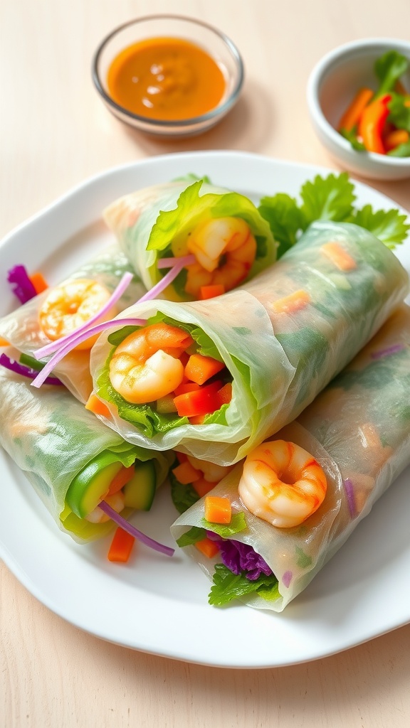 Savory Asian Rice Rolls Recipe