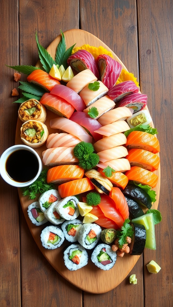 Creative Sushi Board Ideas for Your Next Gathering