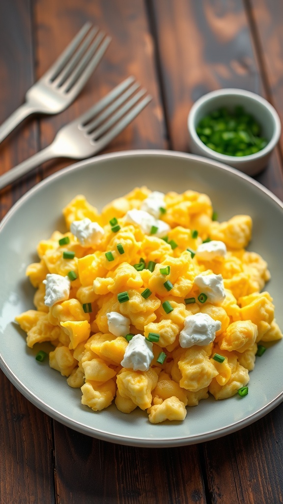 Savory Cottage Cheese and Egg Scramble