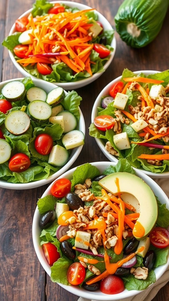 Refreshing and Nutritious Salad Ideas
