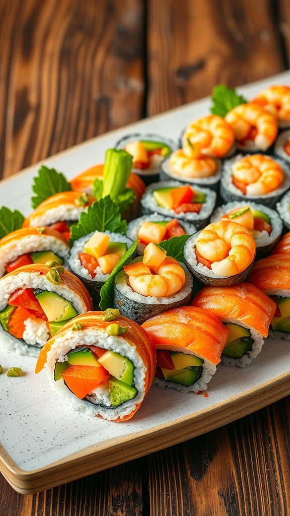 Healthy Sushi Rolls Recipe