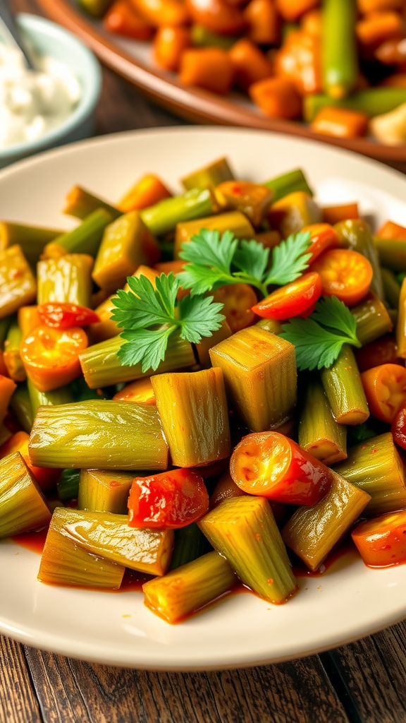 Spicy Southern-Style Okra Recipe