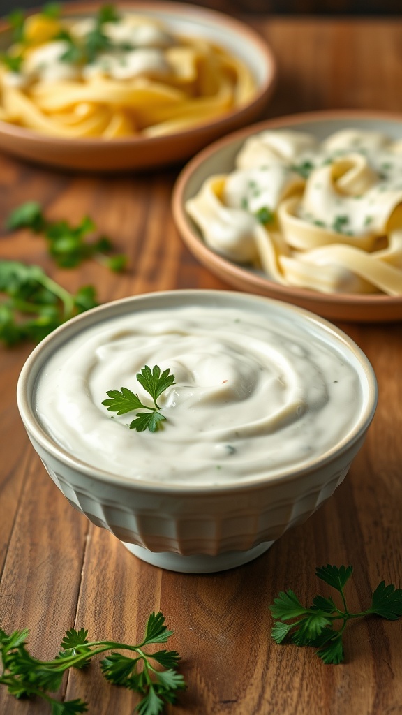 Creamy Garlic Cream Cheese Sauce Recipe
