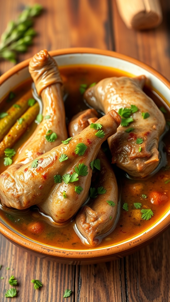 Savory Braised Turkey Neck Recipe